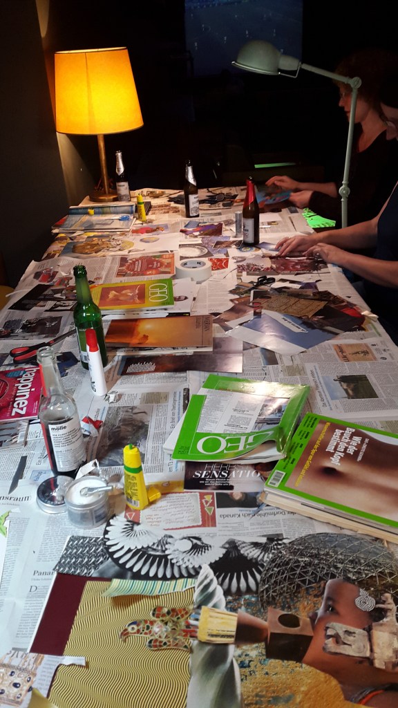 Der nächste Collage – Workshop im Zappa – Mollyrokk